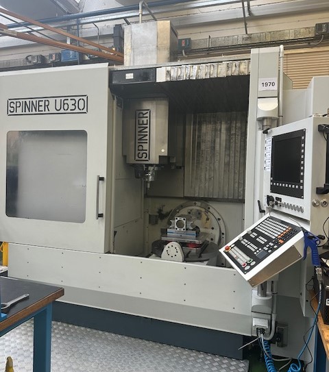 SPINNER U630 5-AXIS VERTICAL MACHINING CENTER